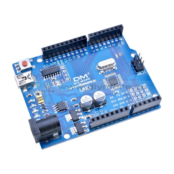 Uno R3 Atmega328p Ch340g Replace Atmega16u2 Mini Usb Board For Arduino Diymore