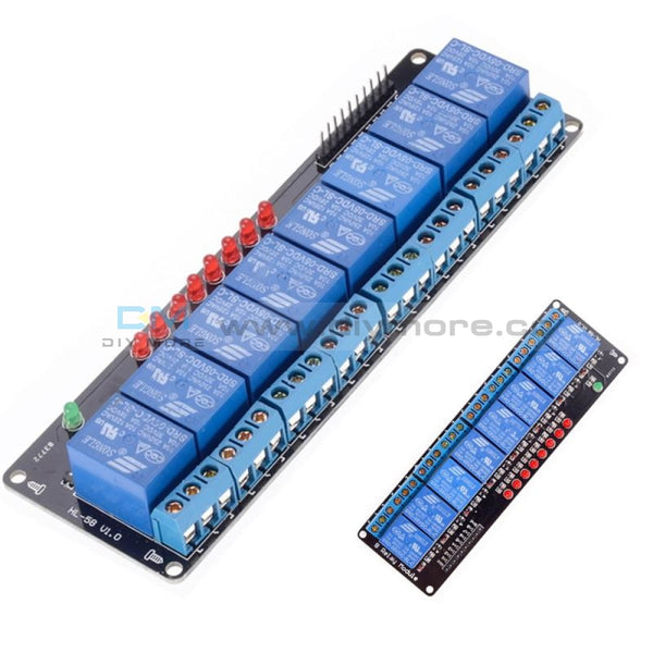 8 Channel 5V Relay Module Shield for Arduino Uno Meage 2560 1280 ARM P ...