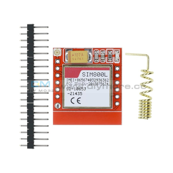 SIM800L GPRS GSM Module Micro SIM Card Board Quad-band TTL Serial Port ...
