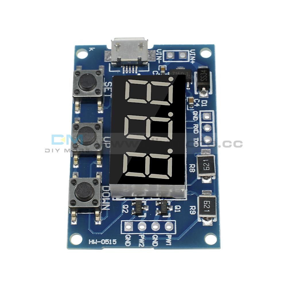 LED Digital Display PWM Module 2-Channel PWM Generator Module ...