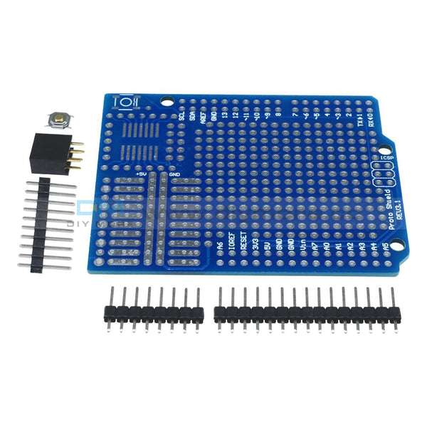 Proto Screw Shield Board For Arduino Compatible Improved Version Suppo – diymore