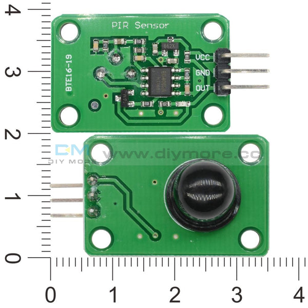 Pyroelectric Infrared Sensor Human Body Detecting PIR Motion Sensor Mo ...