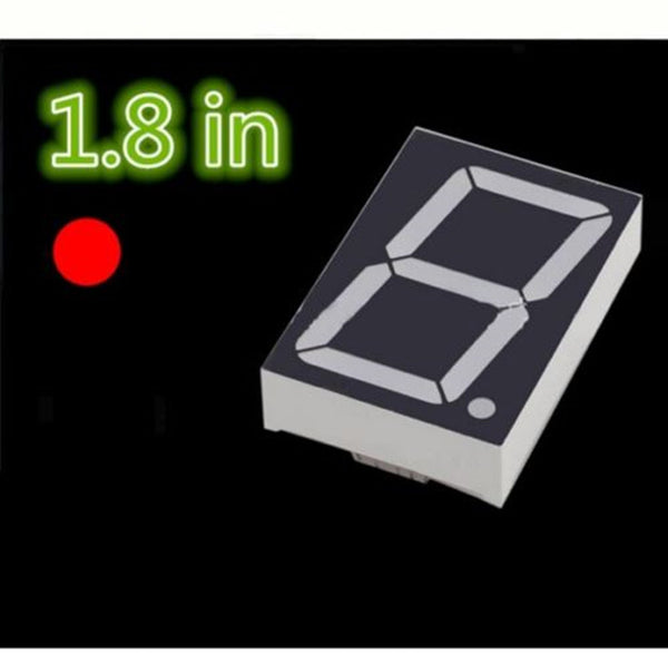 1.8 inch 1 Digit Red Led Display 7 Segment Common Cathode NEW – diymore