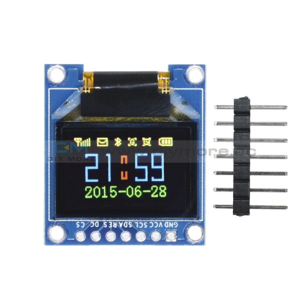 Diymore 0 95 7 Pin Full Color 65k 96x64 Resolution Oled Module Diymore