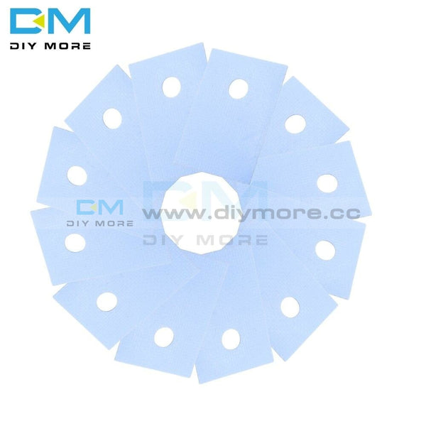 100PCS TO 220 Insulation Pads Silicone Heatsink Shim for Laptop GPU CP ...