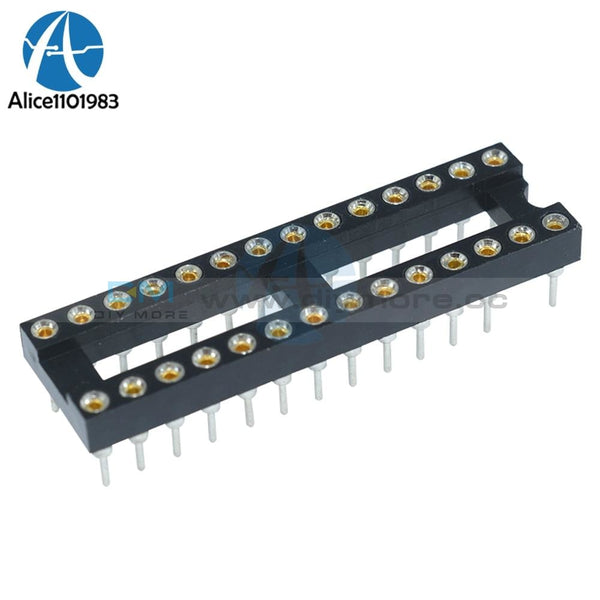 10PCS 28 Pin 28pin DIP SIP Round IC Sockets Adaptor Solder Type Narrow ...