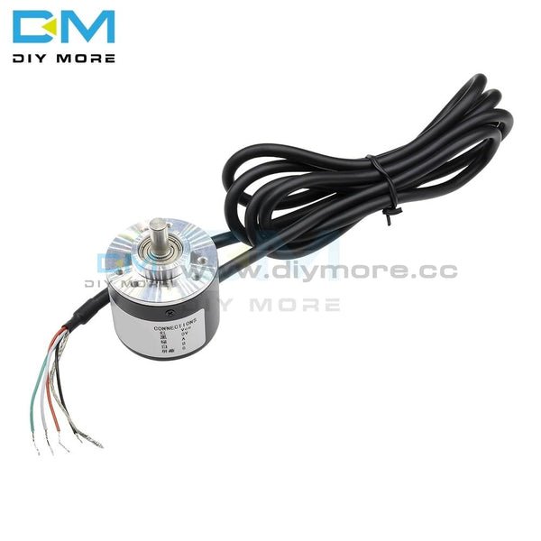 360/600P/R Encoder DC 5V 24V Encoder 360p 600p Incremental Rotary AB 2 ...