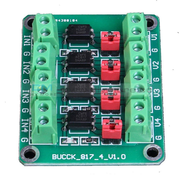 PC817 4-Channel Voltage Converter Module Optocoupler Isolation Driving ...