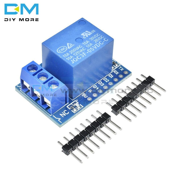 5PCS 5V For Wemos D1 Mini Relay Shield One 1 Channel 1CH Mini Relay Mo ...