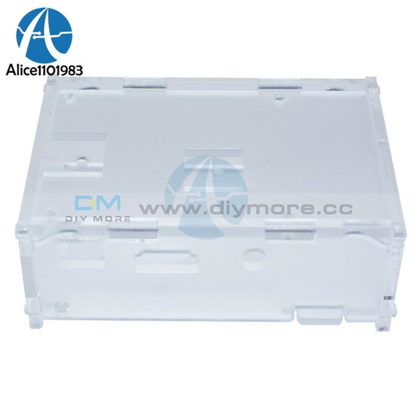 DIY Kit Transparent Clear Acrylic Case Shell Enclosure Computer Raspbe ...