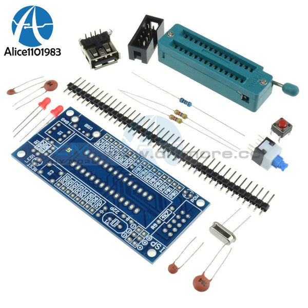 ATmega8 ATmega48 AVR Minimum System Development Board Miniature Mini E ...