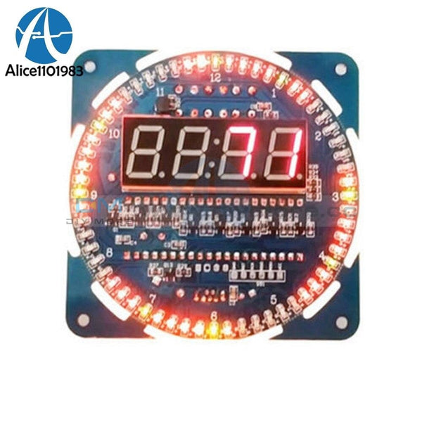 DS1302 Rotating LED Electronic Digital Clock 51 Learning Board DIY/Ass ...