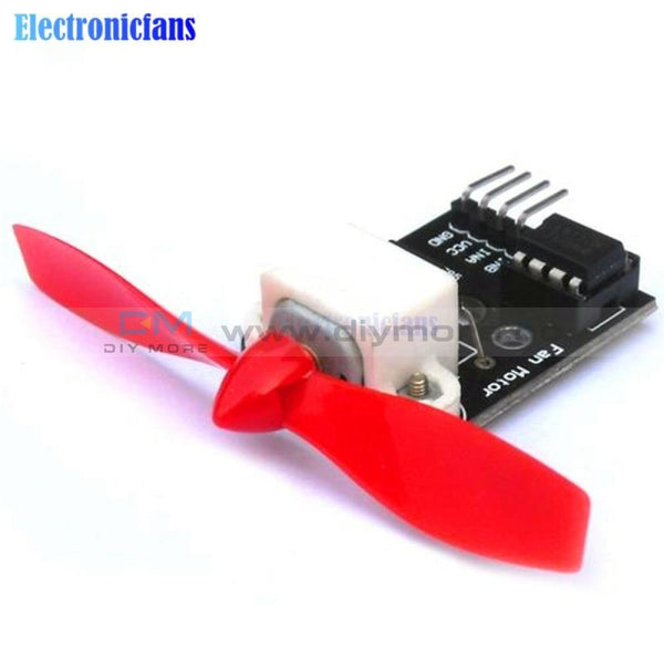 Fit For Arduino DIY 5V L9110 Fan Motor Module Fan Propeller Firefighti ...