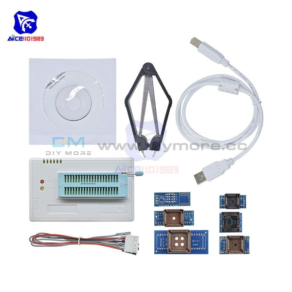 TL866II Plus Programmer TL866 USB EPROM EEPROM +7 Adapter Socket Extra – diymore