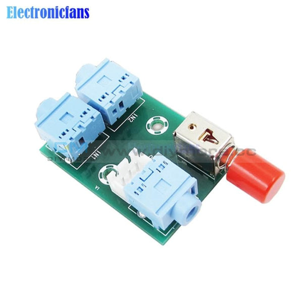 3.5mm 2In1 Audio Out Switch Switching Board Audio Socket Signal Switch ...