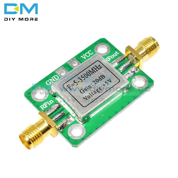 LNA 5-3500MHz RF Broadband Signal Amplifier Board Module High Gain 20d ...